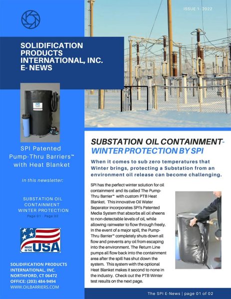 Substation Oil Containment | Winter Protection | SPI