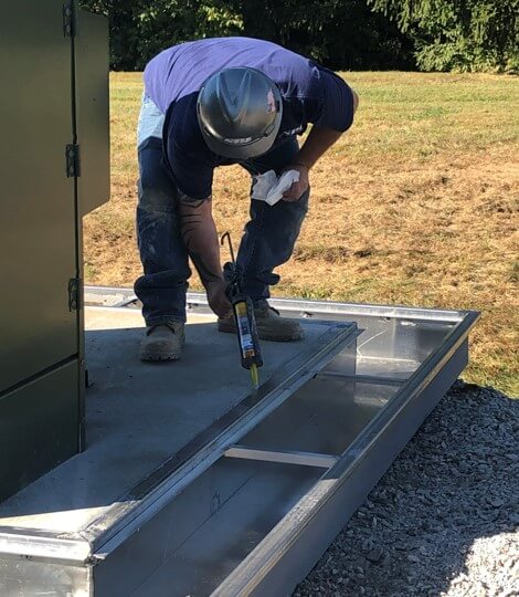 Electrical Transformer Box Oil Containment Shield™ | SPI