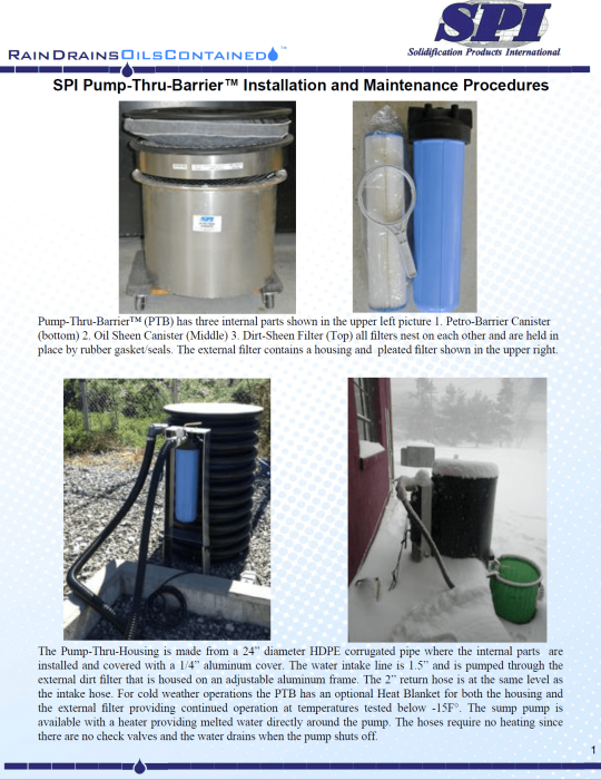 Maintenance Resources For Oil Containment Products | SPI